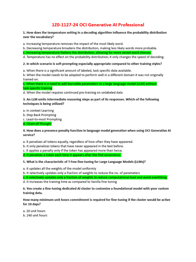 Final Gen AI Certification Dumps - Validated-Kaavya | PDF | Information Retrieval | Databases