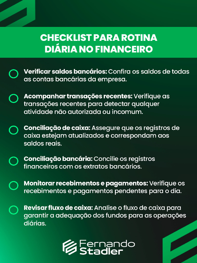 Check List Diario | PDF