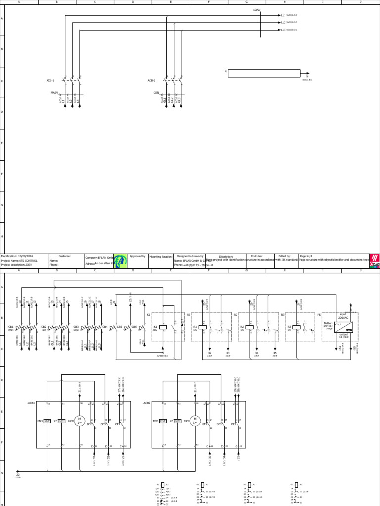 Reliable ATS Panel Design For Seamless Power Transfer | PDF