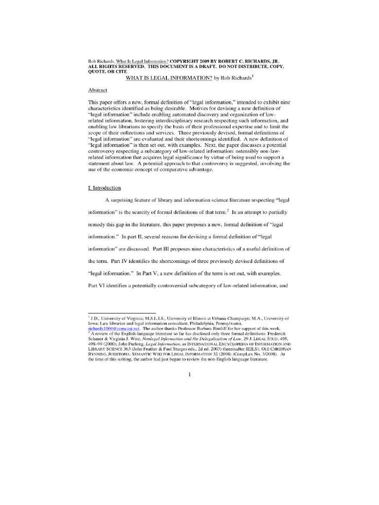 Legal Dcoument Example | PDF