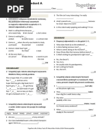 Tiger 2 Unit 5 Test PLUS | PDF