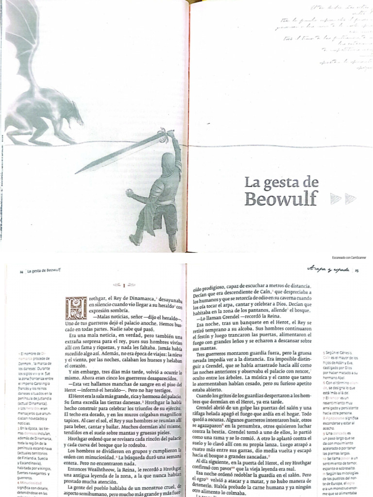 La Gesta de Beowulf | PDF