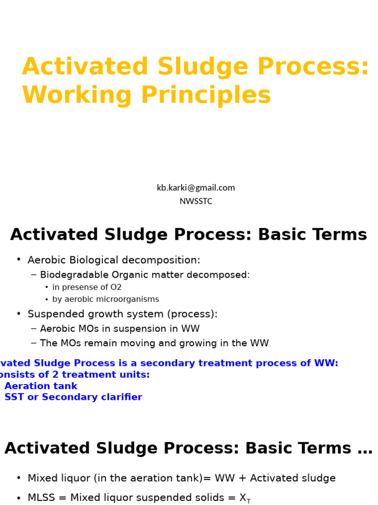ASP - Working Principles & Design Considereations | PDF | Water ...