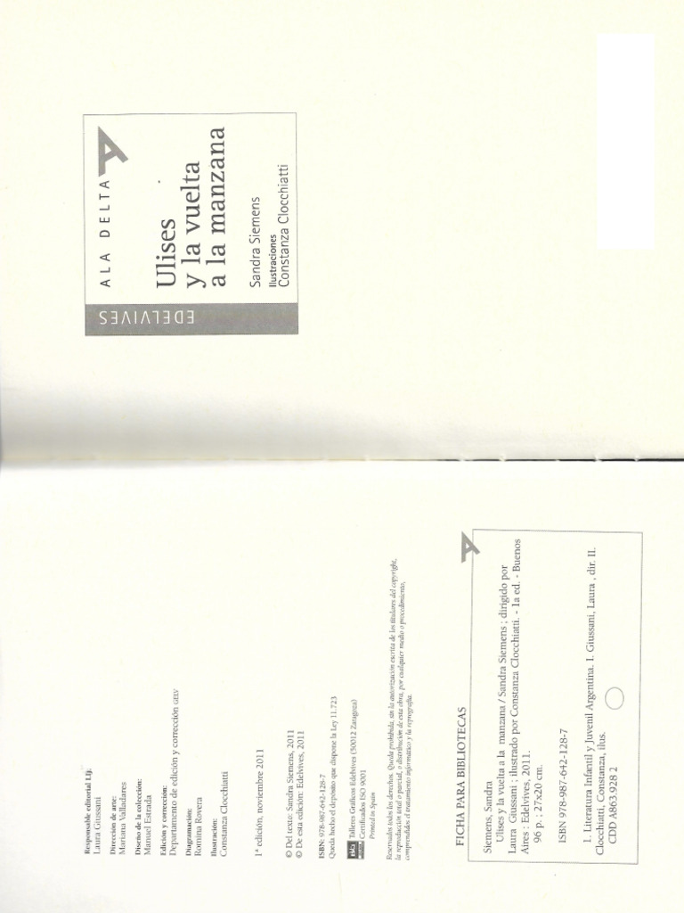 Ulises y La Vuelta A La Manzana Final | PDF