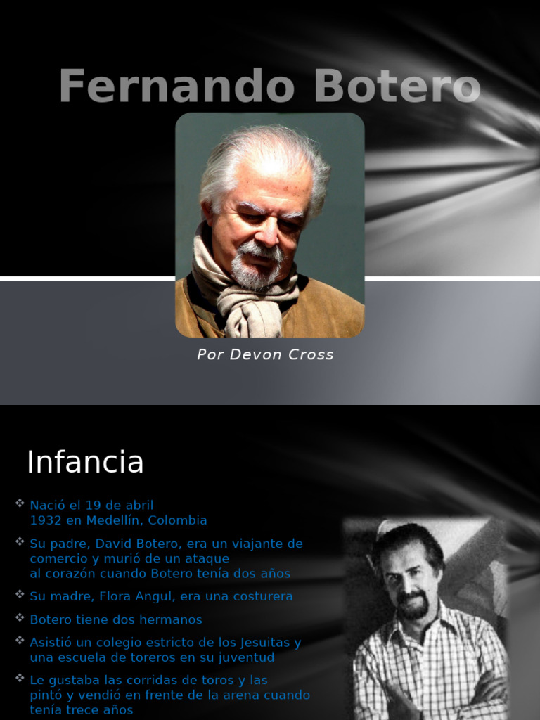 Biografía y estilo de Fernando Botero | PDF