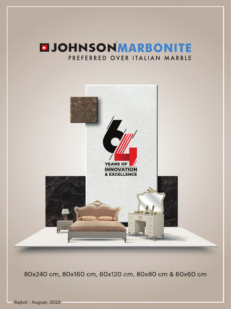 Johnson Marbonite Vitrified Tiles Guide | PDF | Tile | Hardness