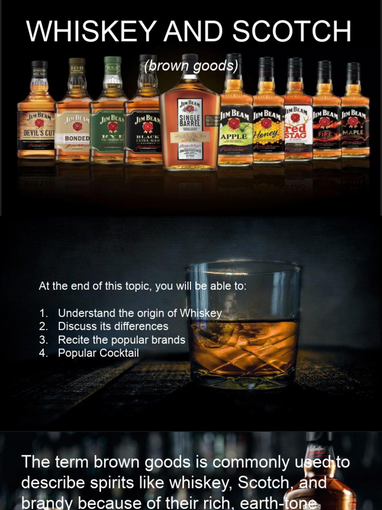 Whiskey | PDF | Whisky | Scotch Whisky