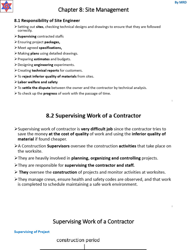 Const Mgmt (Ch 8) | PDF | Labour Economics | General Contractor