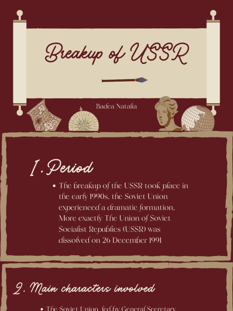 Presentación Breakup of USSR Historia | PDF