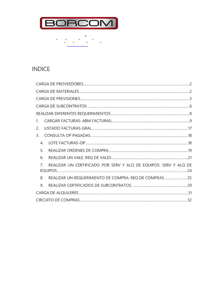 Manual Procedimiento Compras | PDF | Factura