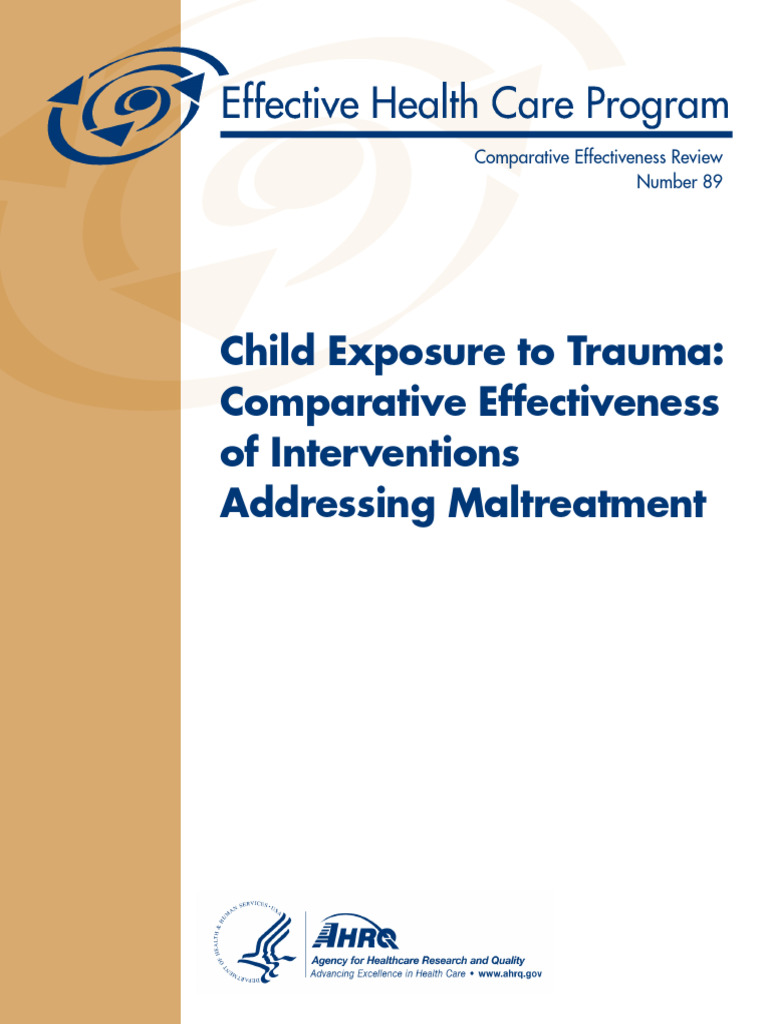 Trauma Interventions Maltreatment Child Research | PDF | Foster Care ...