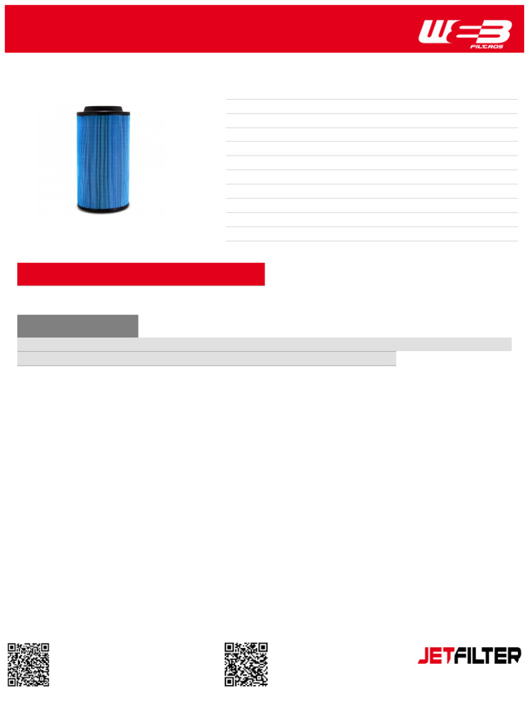 Ficha Tecnica WRA-10029 | PDF