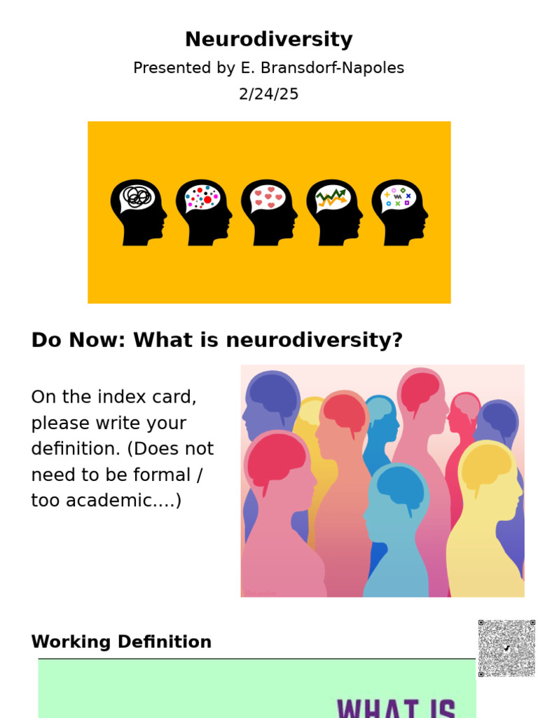 Understanding Neurodiversity in Education | PDF | Pedagogy | Cognitive ...