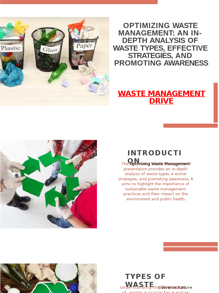 Waste Management Optimization Guide | PDF | Waste | Waste Management