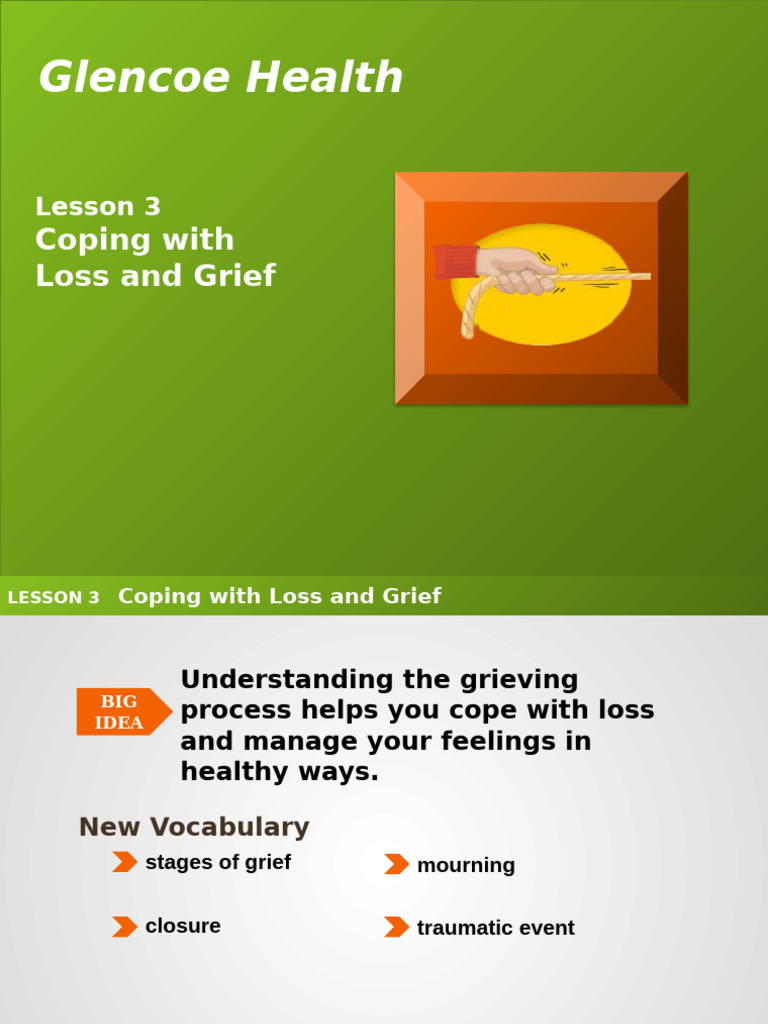 Ch04 L3 Grief Loss Edited | PDF | Grief | Subjective Experience