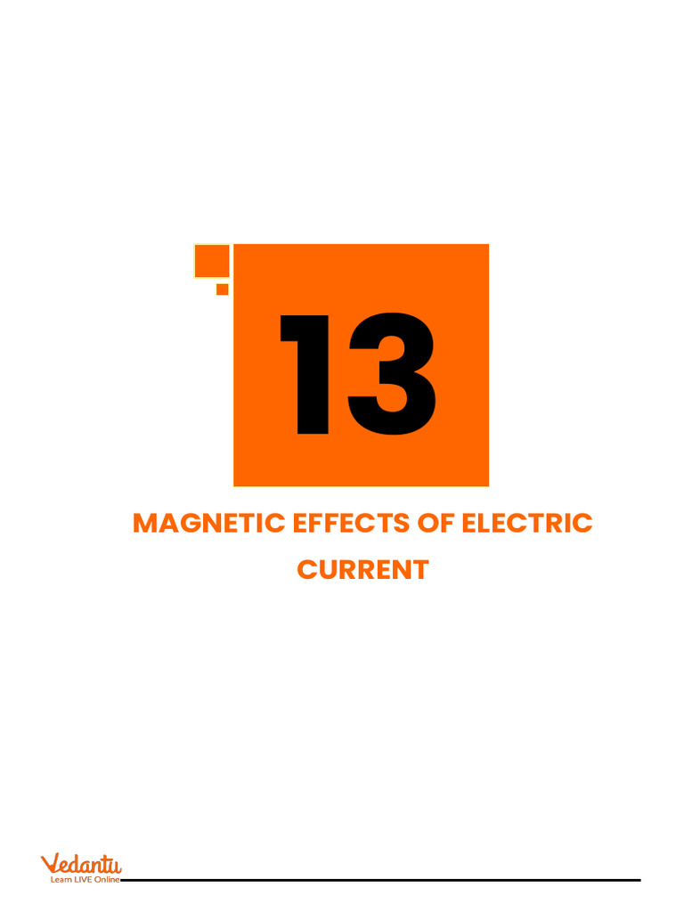 Magnetic Effects of Electric Current - 2022-23 PYQ | PDF | Magnetic Field | Electromagnetic ...