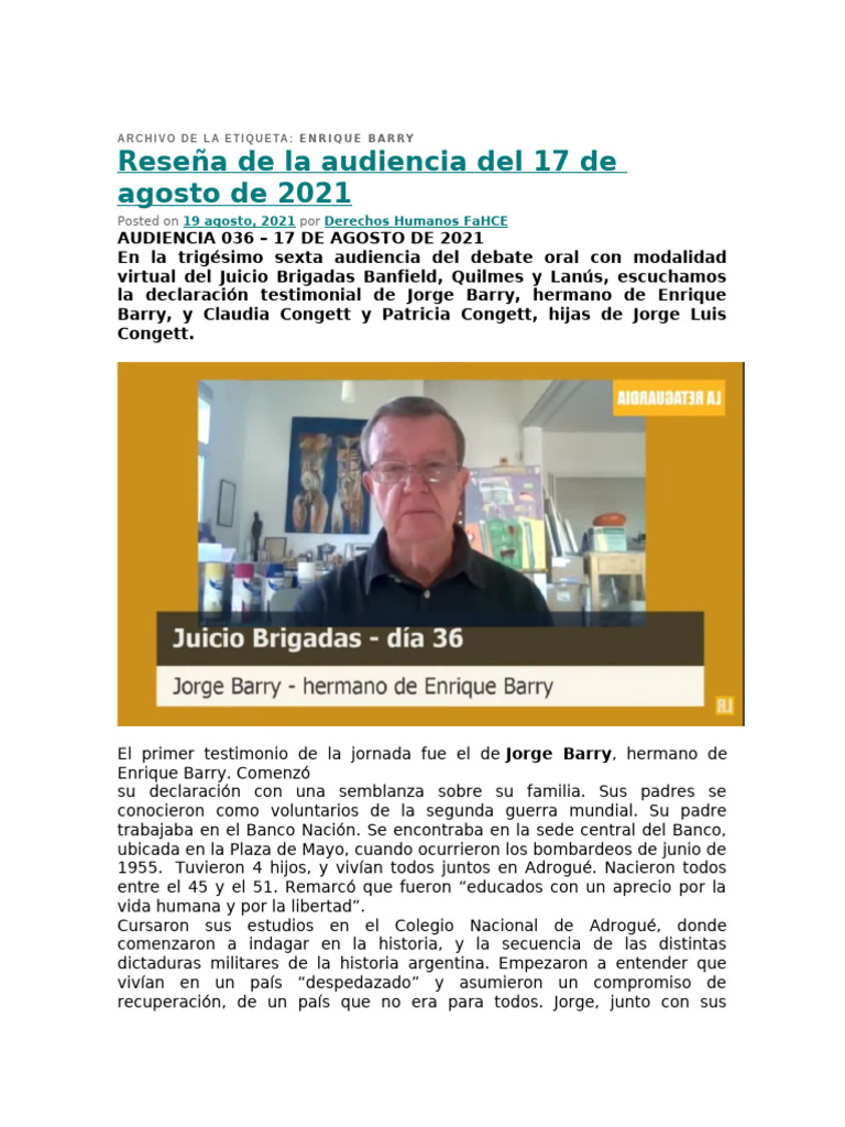 Archivo de La Etiqueta | PDF | Argentina