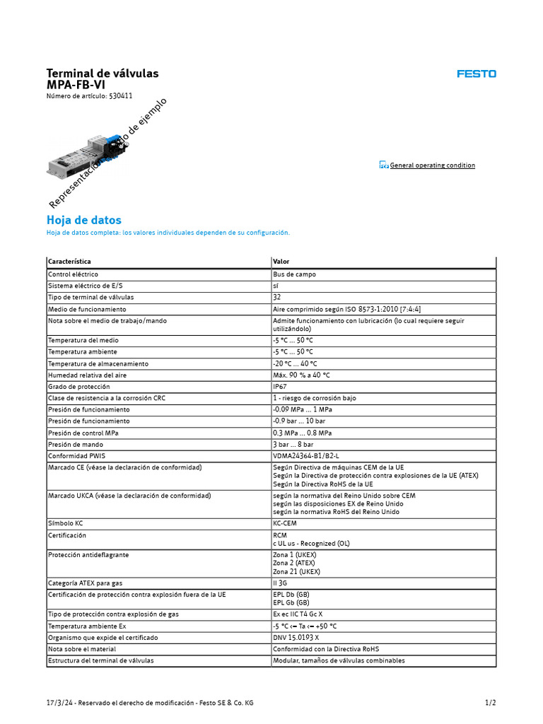 530411 FESTO | PDF | Física Aplicada e Interdisciplinaria