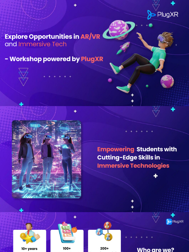 IACG x PlugXR_compressed | PDF | Virtual Reality | Augmented Reality