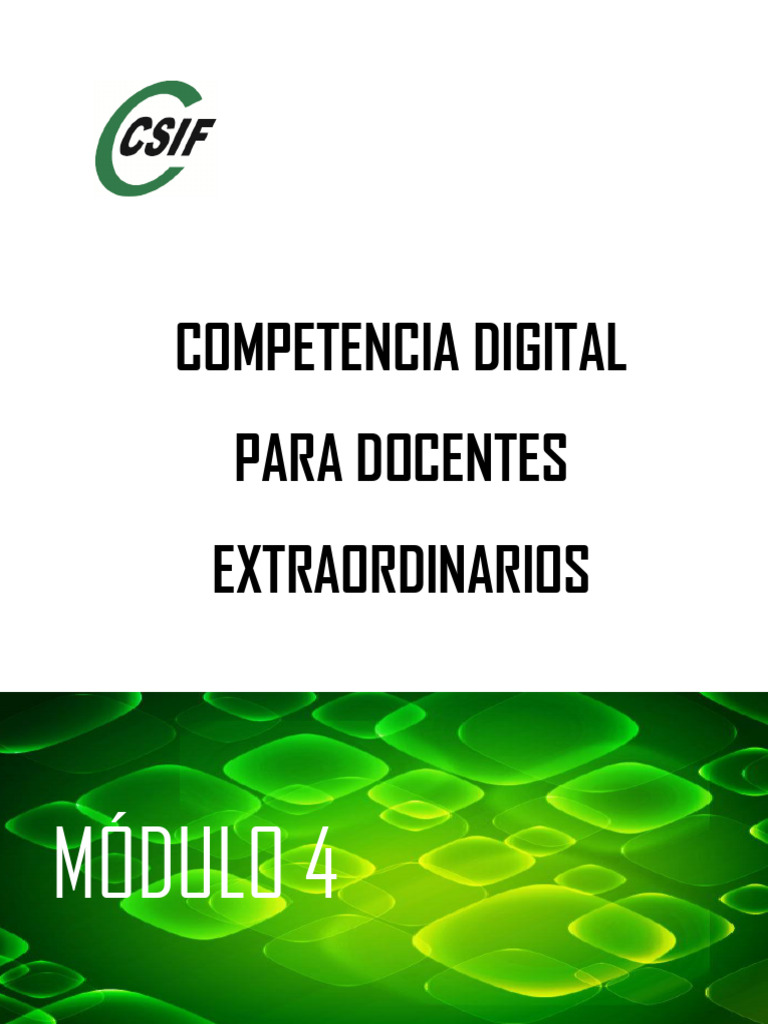 Módulo 4. 1 | PDF | Evaluación | Enseñando