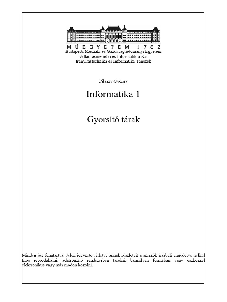 02 Jegyzet Cache | PDF