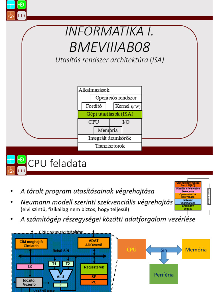 BA09 INF SZGA 05 CPU ISAea | PDF