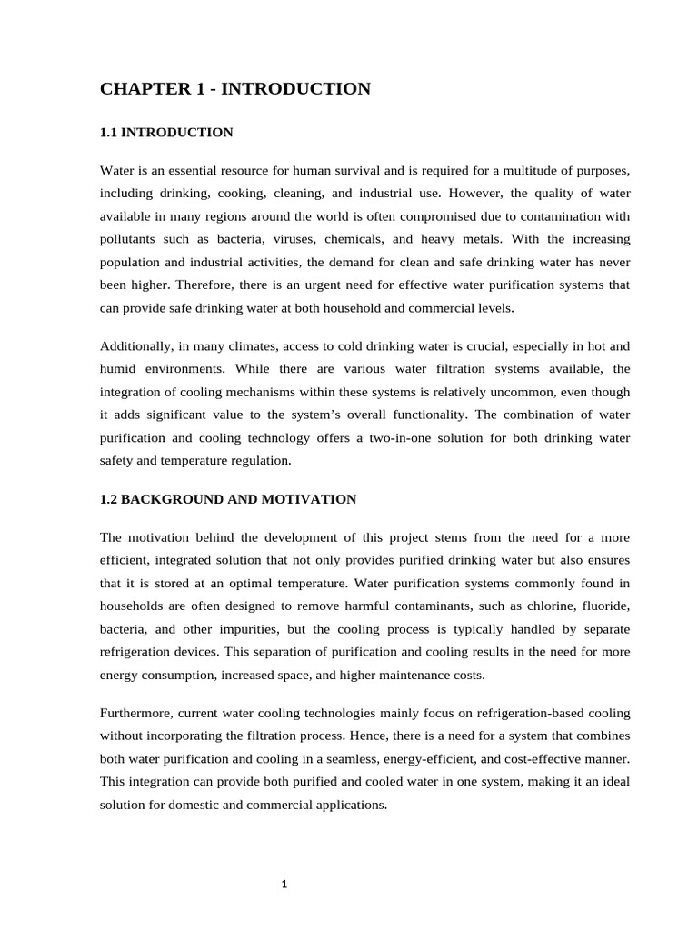Major Project (1) WITH IMAGES | PDF | Water Purification | Air Conditioning