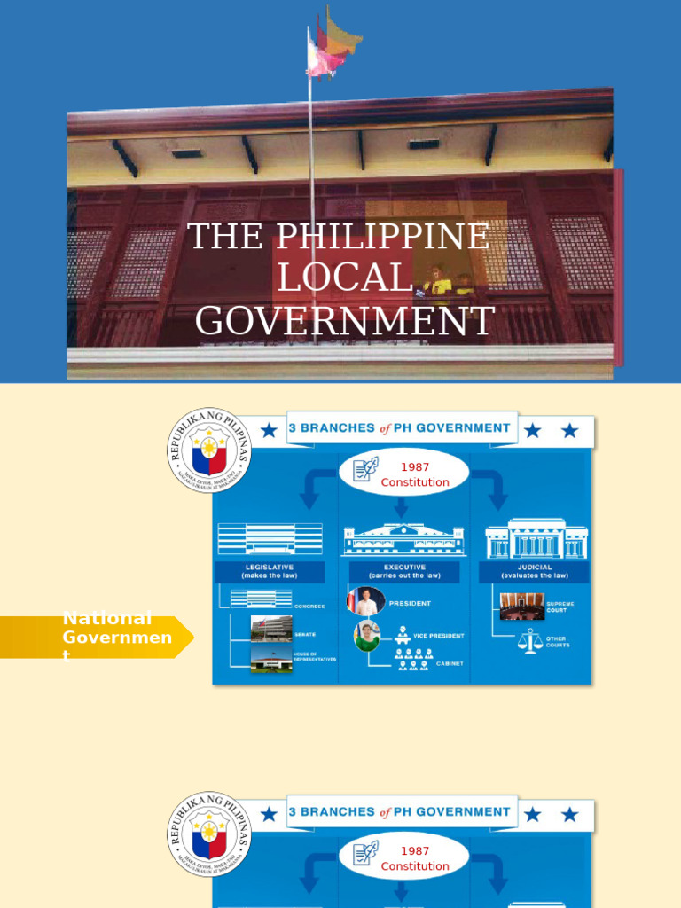 The Philippine Local Government | PDF | Government | Governance