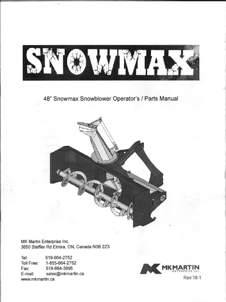 Snowmax 48'' | PDF