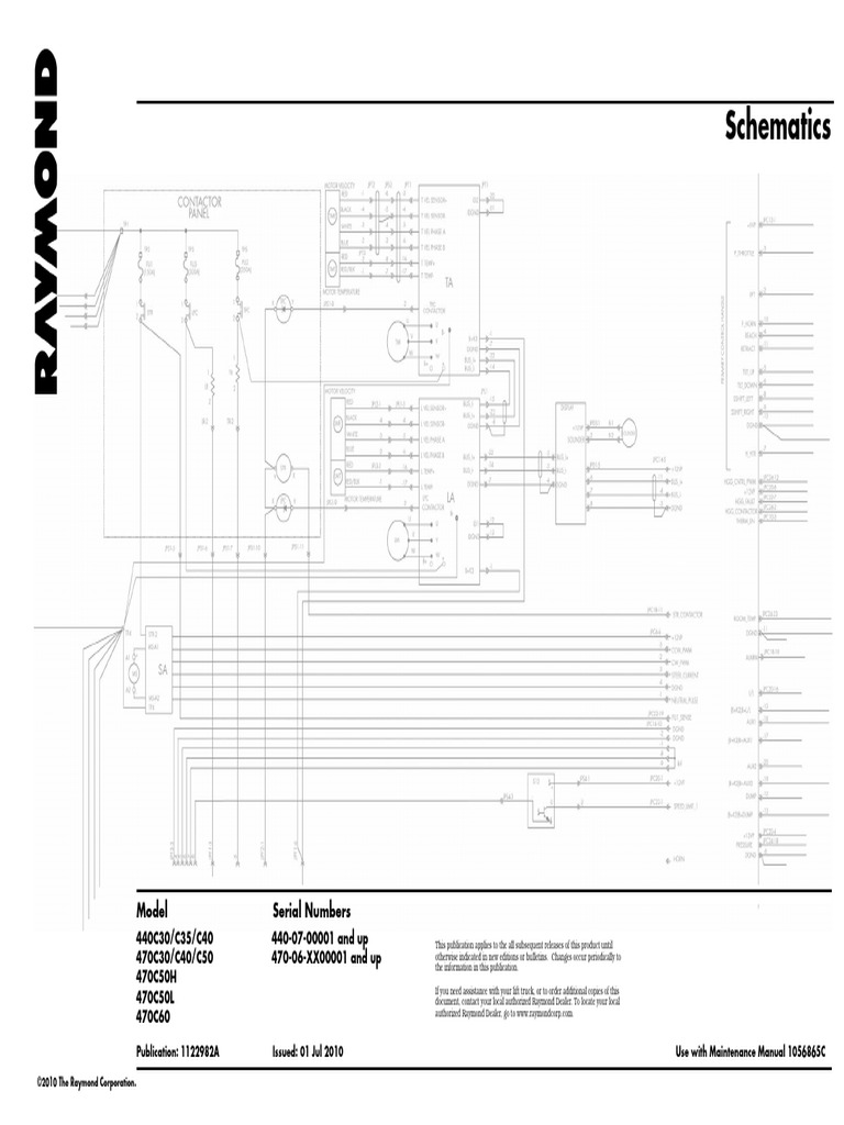 4400-4700 00001-Up Schematic 1122982A | PDF