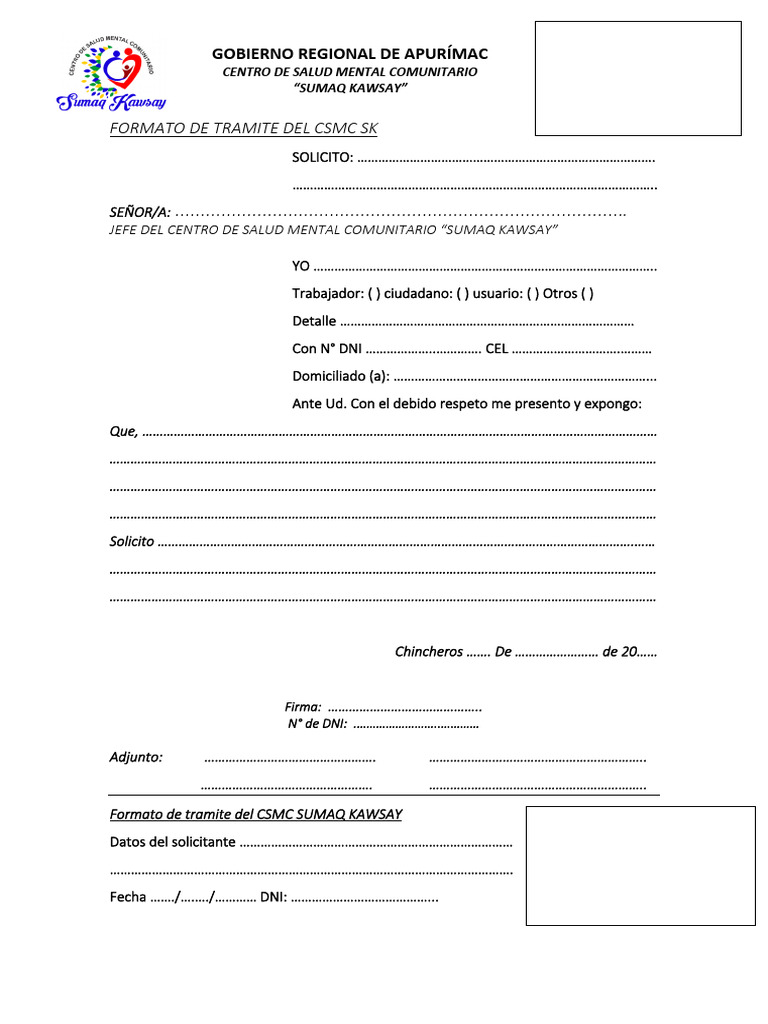 Solicitud Fut Csmc Sk | PDF