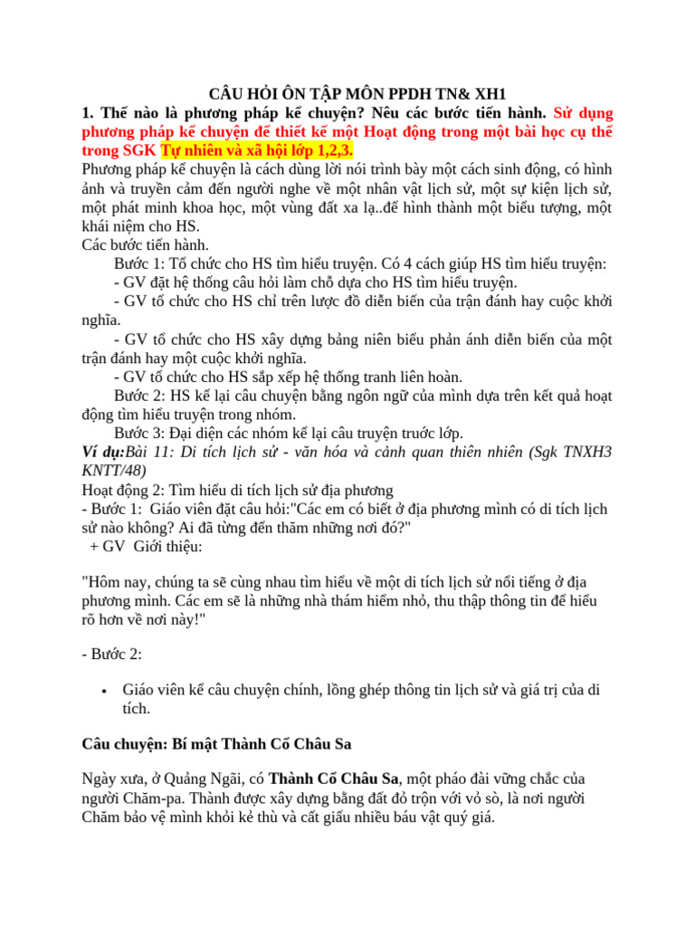 TNXH & PPDH TNXH | PDF