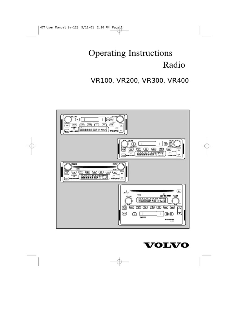 Manual Volvo VR400 (48 Páginas) | PDF