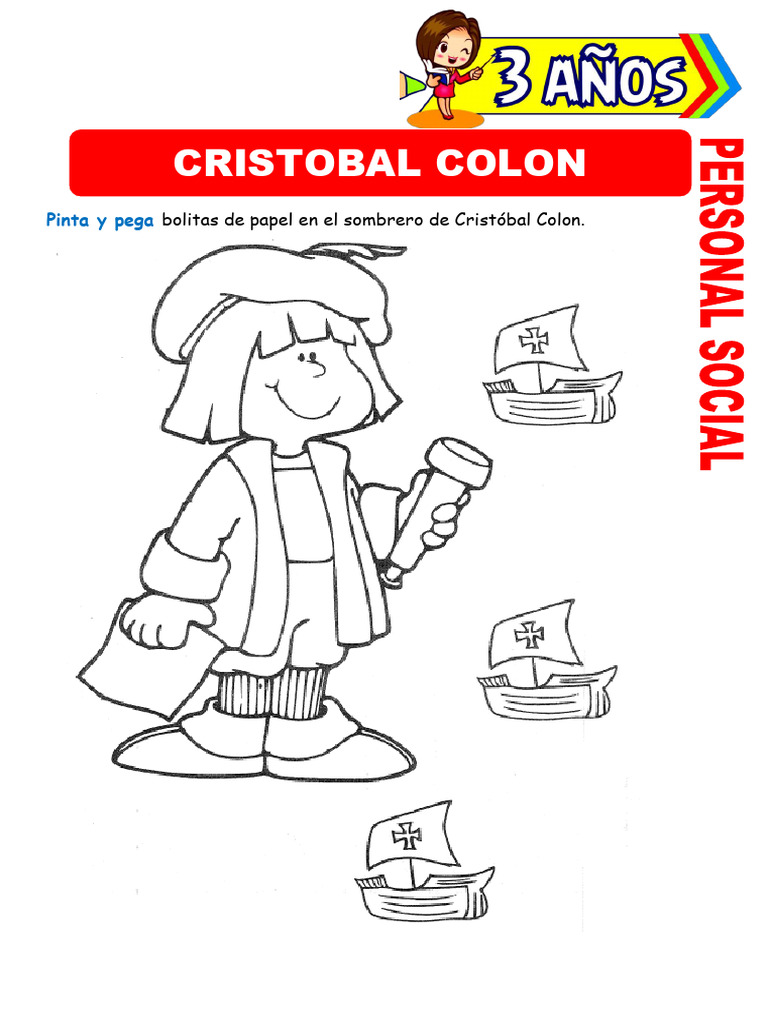 Cristobal Colon para Niños de 3 Años | PDF