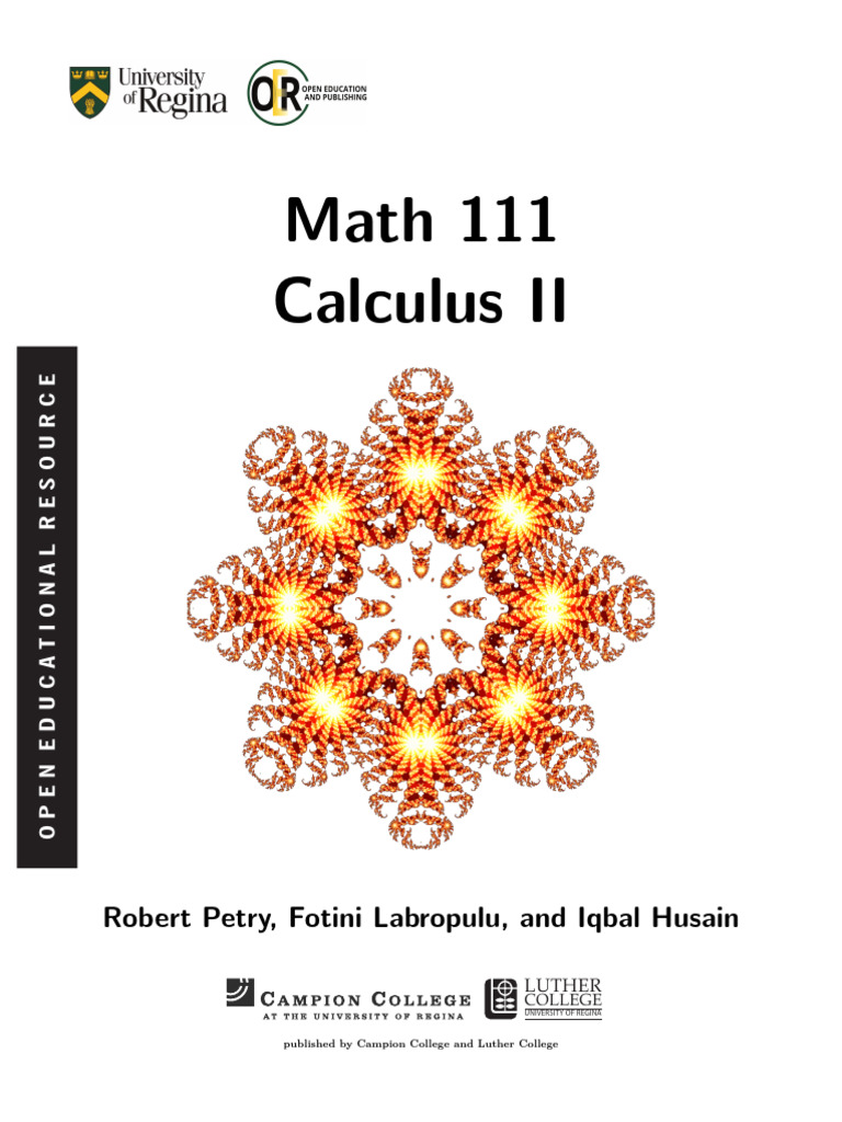 Calculus II Textbook 3ed | PDF | Integral | Function (Mathematics)