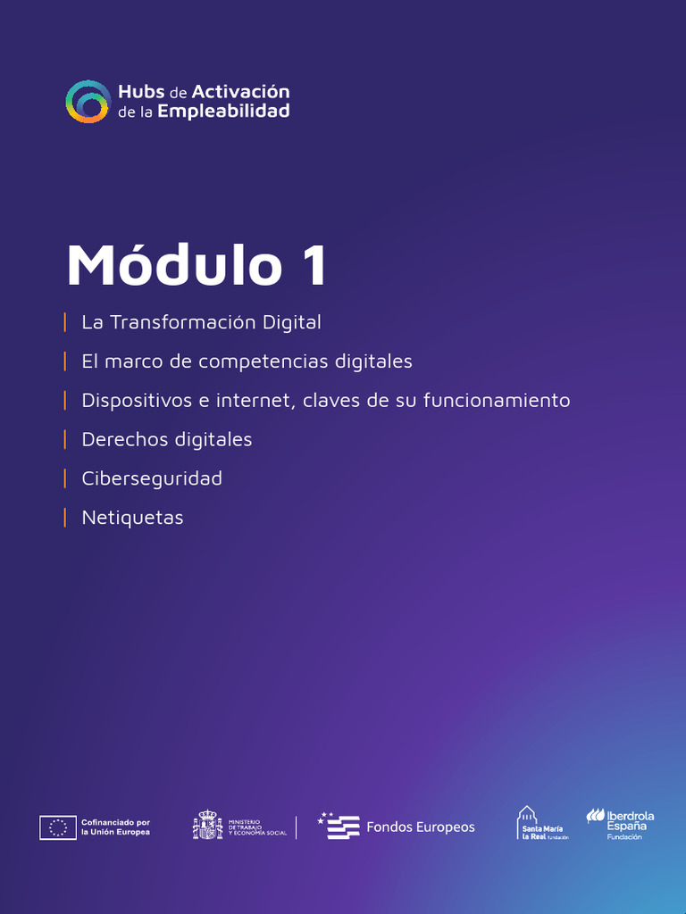 Modulo1-HUBSEmpleabilidad | PDF | Internet | La seguridad informática