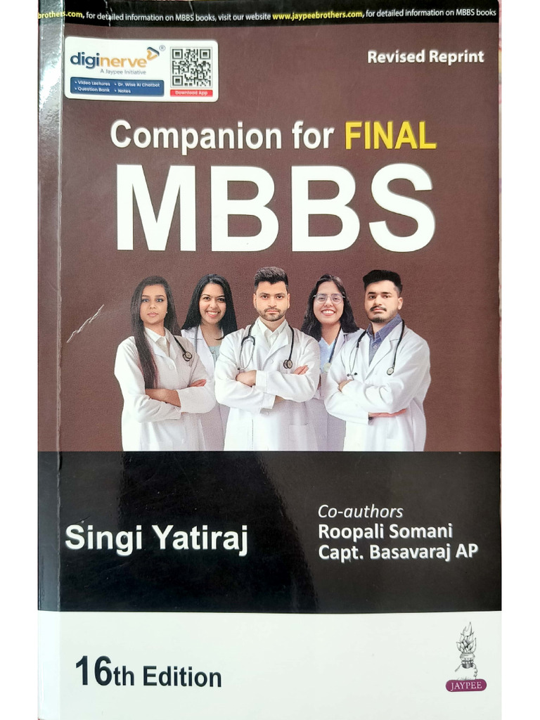 Singi Yatiraj For Final MBBS 2024 Revised 16th Edi - 250215 - 213356 | PDF