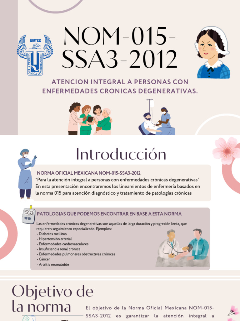 Nom-015-Ssa3-2012 20250224 135416 0000 | PDF | Condicion cronica | Hospital
