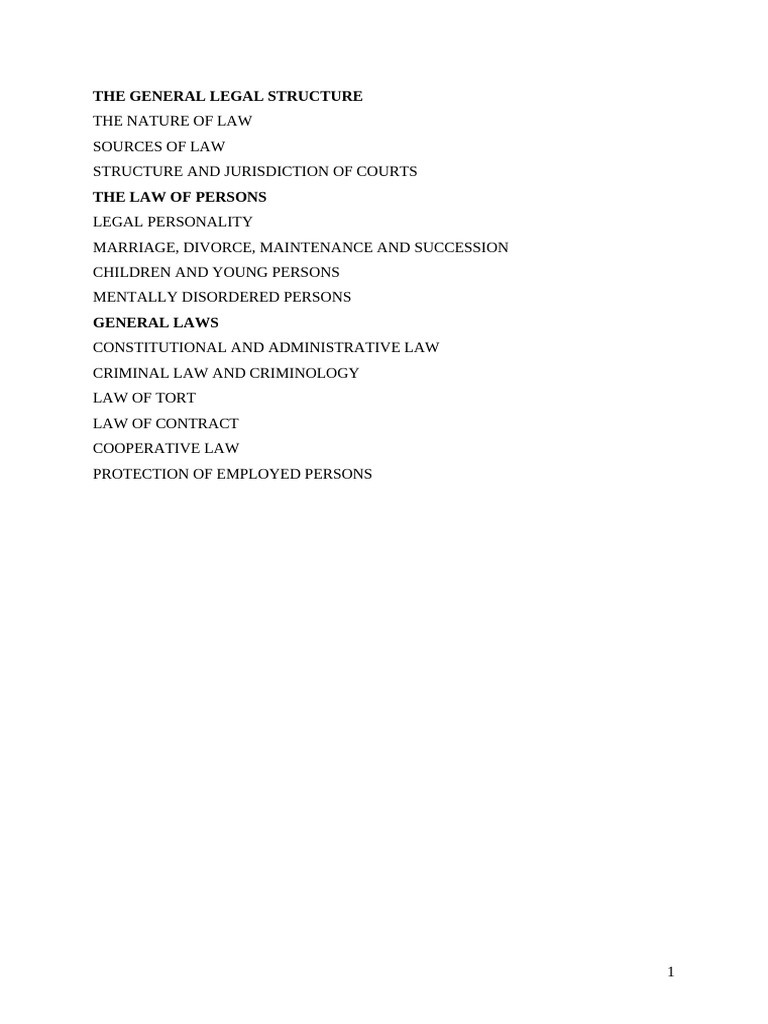 Overview of Kenyan Legal System | PDF | Crimes | Crime & Violence