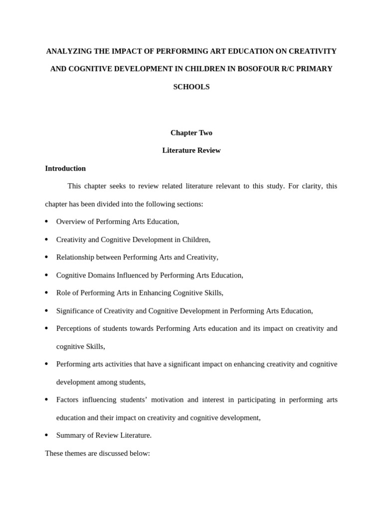 RITA CHAPTER TWO FINAL | PDF | Creativity | Cognition