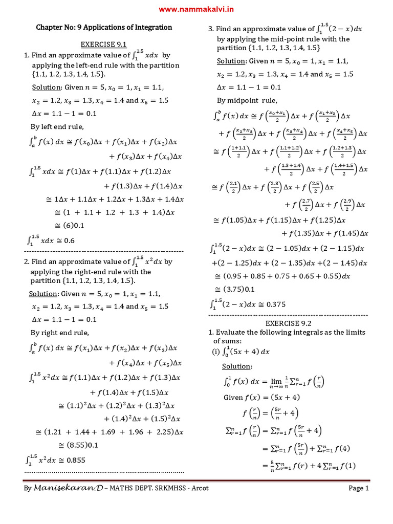 Integration Techniques in Calculus | PDF | Mathematical Analysis | Calculus