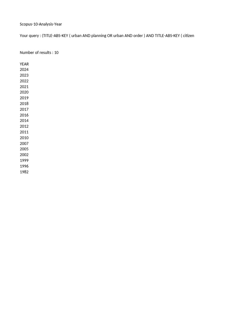 Bibliometric Figures - XLSX (Results of The Data in Tables and Figures ...