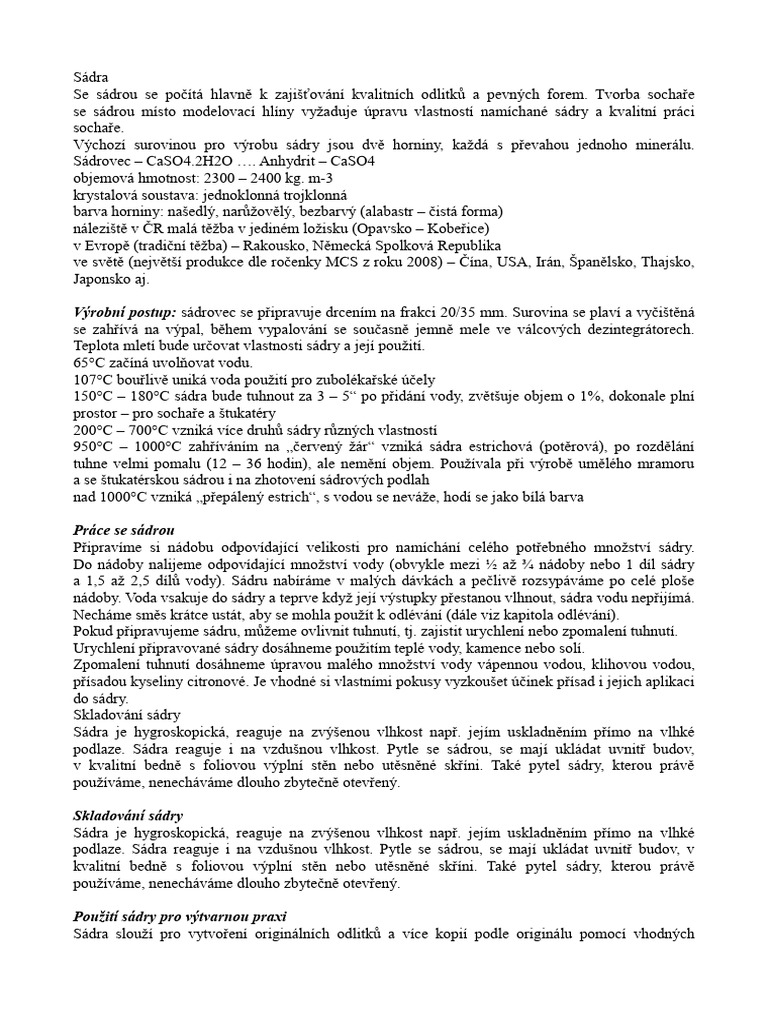 13 Reproduk Ní A Odlévací Metody | PDF