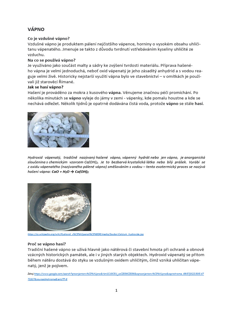4 Vápno A Malta | PDF