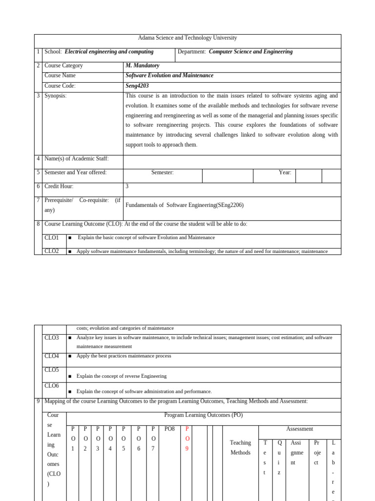 Software Evolution and Maintenance | PDF | Software | Engineering