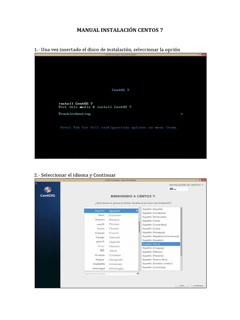 Instalacion Centos7 | PDF