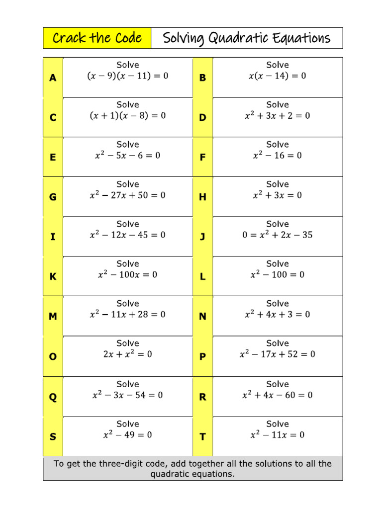 Crack the Code Practice | PDF