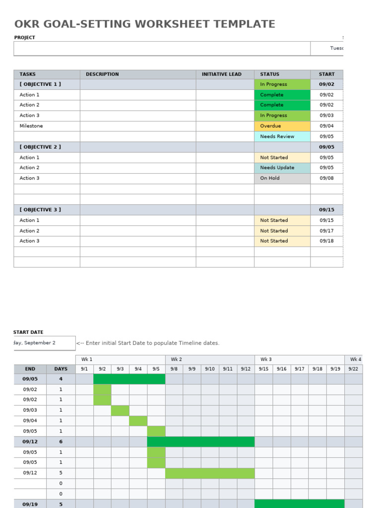 IC-OKR-Goal-Setting-Worksheet-11068 | PDF | Goal | Motivation
