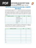 Actas 2025 | PDF | Gobierno