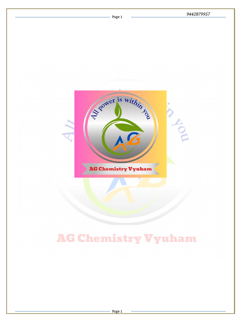 Name Reactions in Organic Chemistry | PDF | Chemistry | Unit Processes
